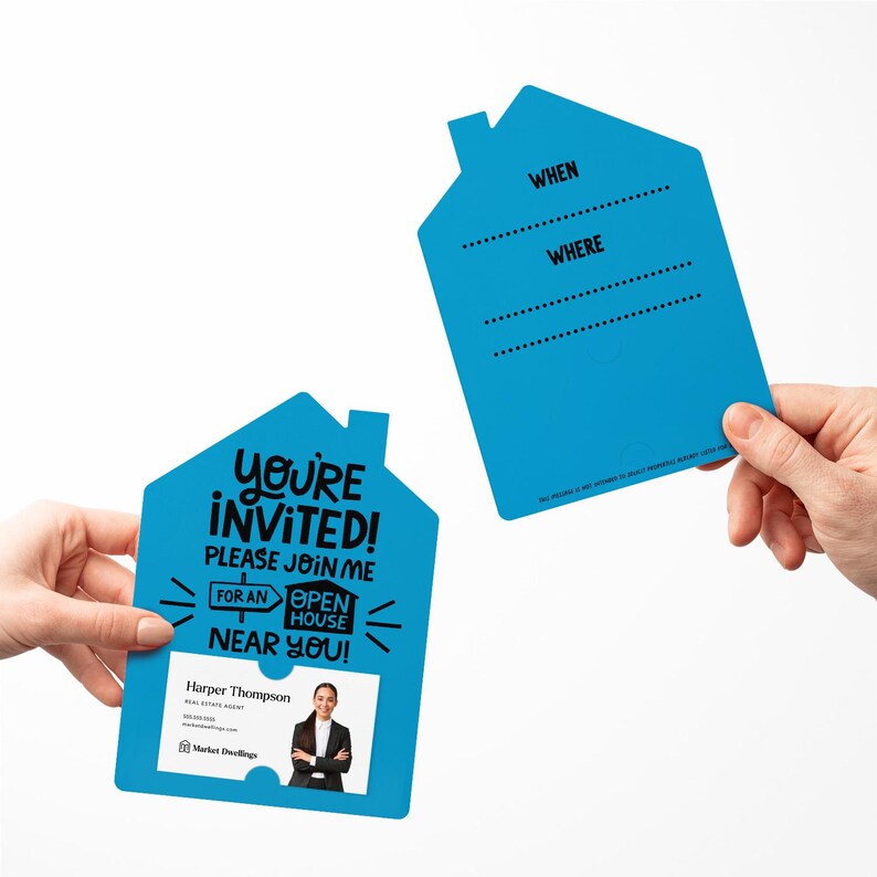 Set of You're Invited! Please Join Me for an Open House Near You ...