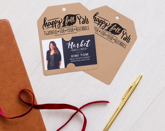 Your Referrals Are the Core of My Business Gift Tags Real - Etsy