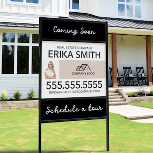 Set of 10 | Black Real Estate Sign Riders | Real Estate Marketing | DSR ...