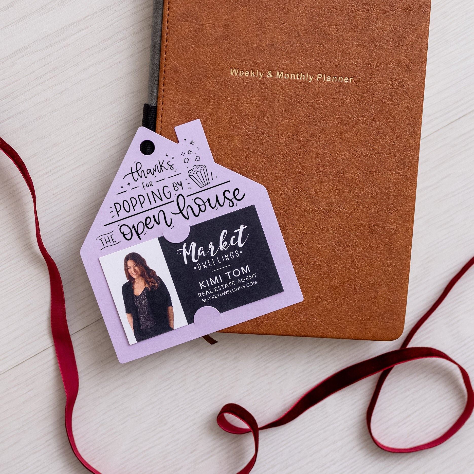 Thanks for Popping by the Open House Gift Tags Real Estate - Etsy