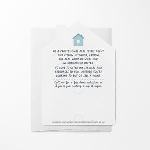 Hello I'm Not Just a Real Estate Agent I'm Your Neighbor Mailers W ...