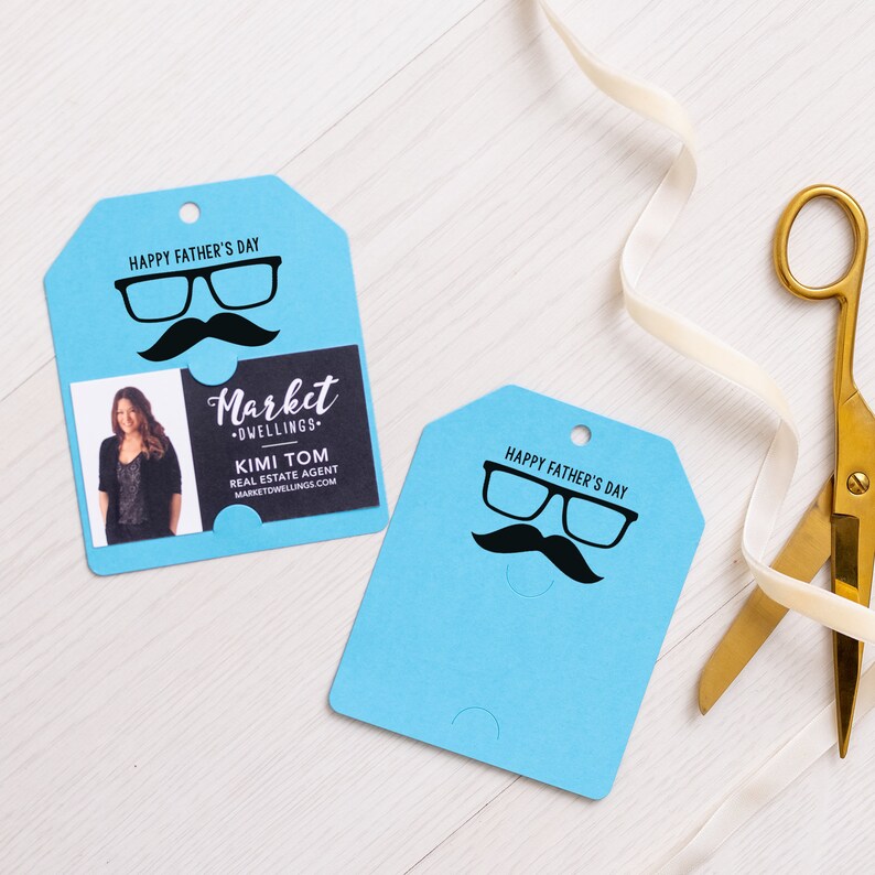 Happy Father's Day Gift Tag Father's Day Pop by Tags | Etsy