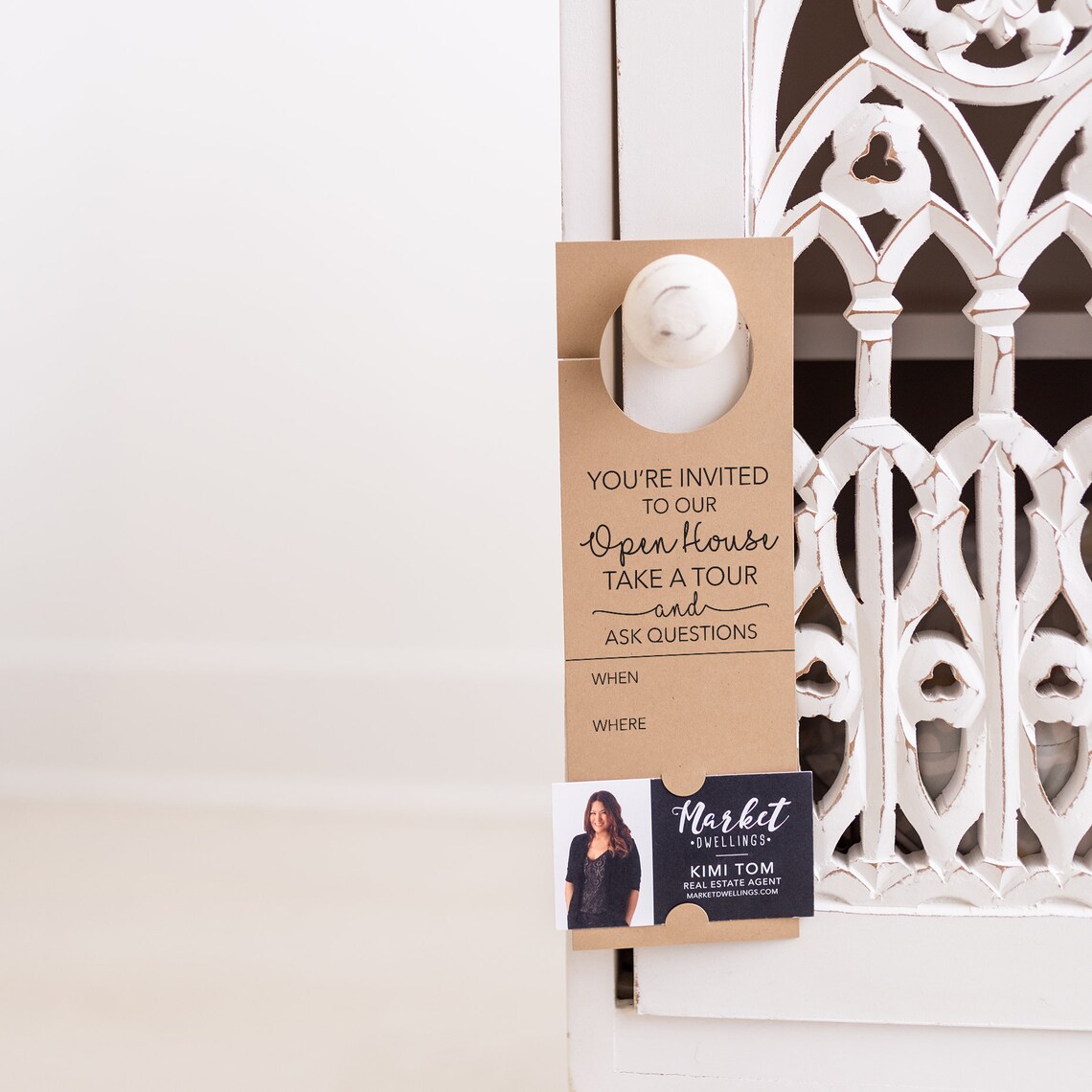 You're Invited to Our Open House Door Hanger Tags for Real - Etsy