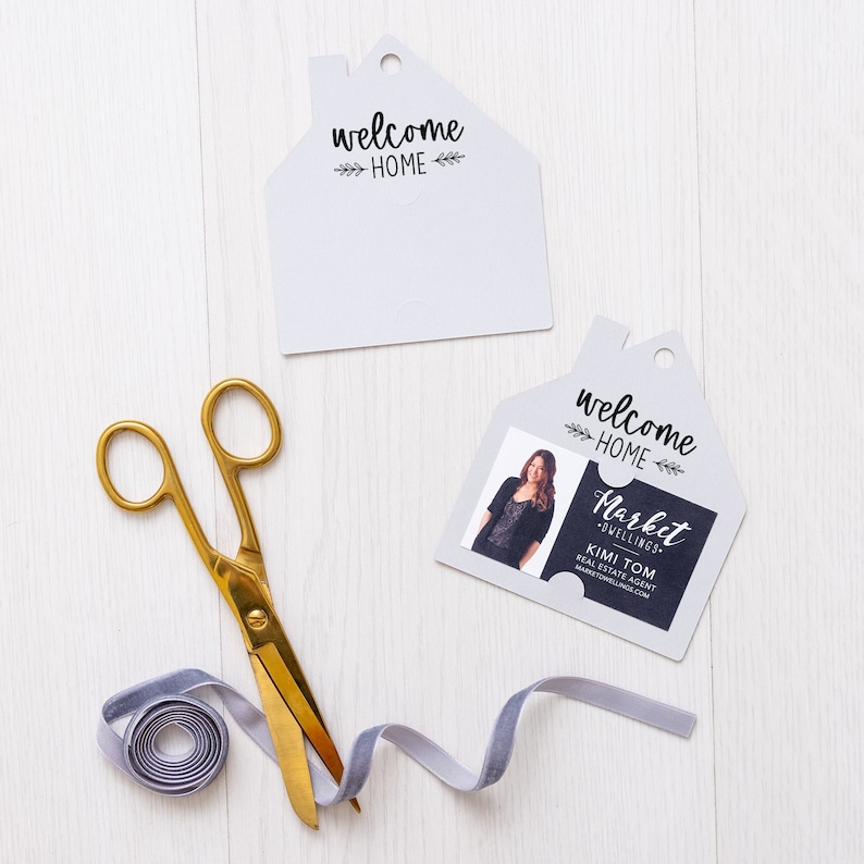 Welcome Home Gift Tag Real Estate Agent Mortgage Gifts - Etsy