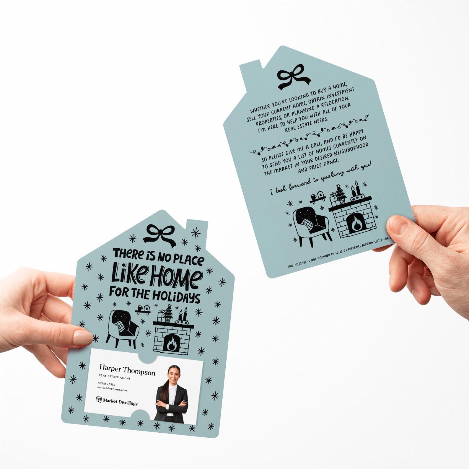 Set of There is No Place Like Home for the Holidays Mailers | Envelopes ...