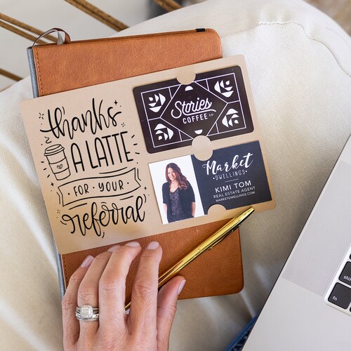 SET of the Best Compliment You Can Give is a Referral Greeting - Etsy