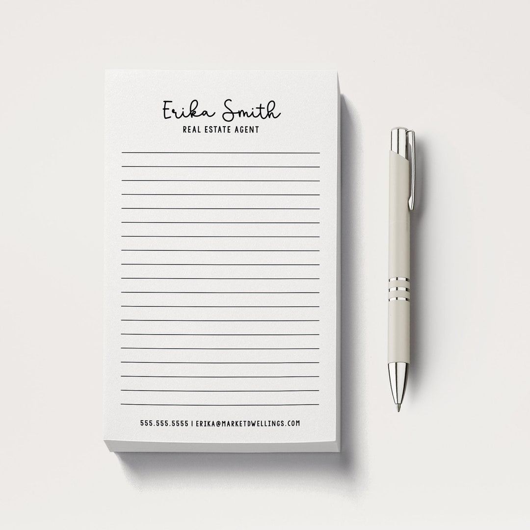 Customizable | Branded Notepads | Real Estate Mortgage Insurance Pop by ...
