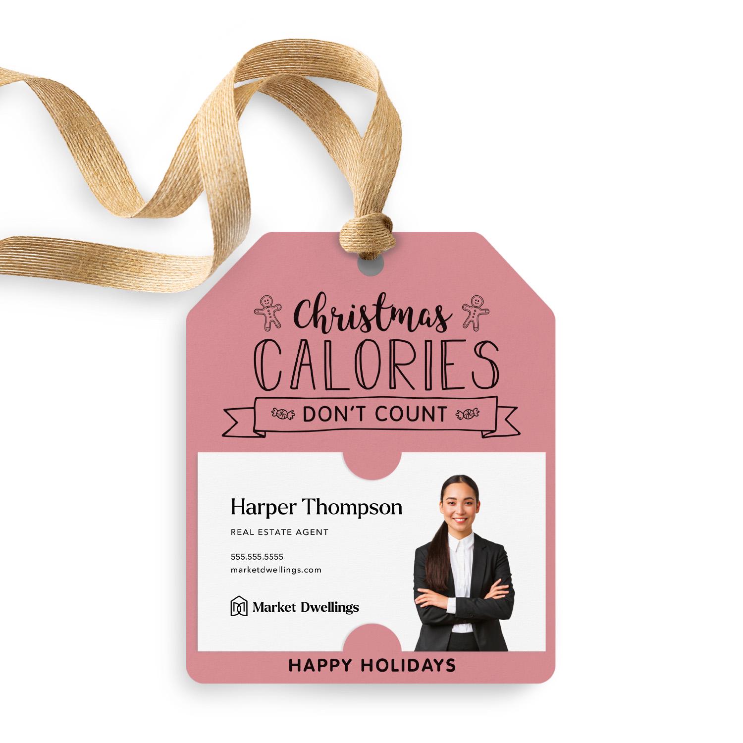 Christmas Calories Don't Count Gift Tag | Christmas Pop by | Holiday ...