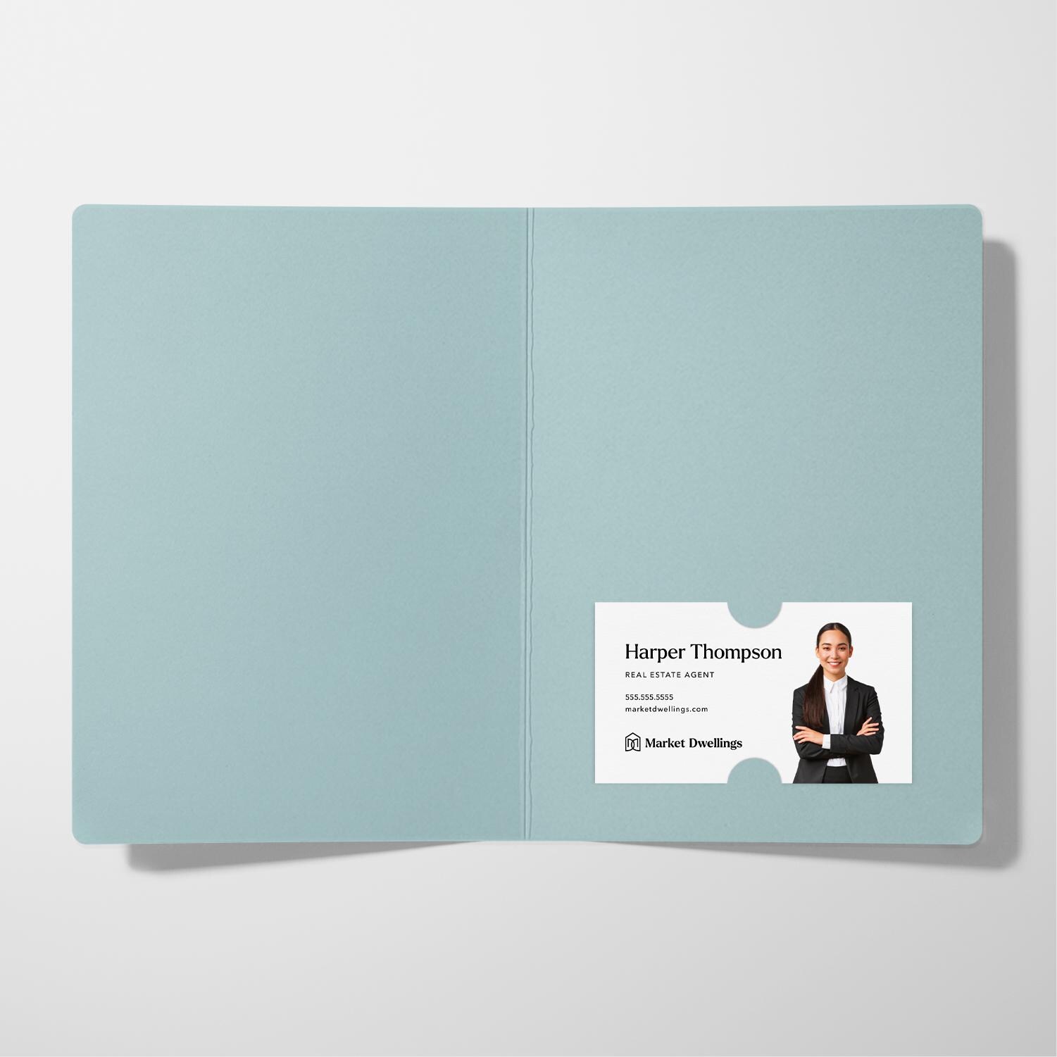 SET of Hello Greeting Cards With Business Card Insert | Envelopes ...