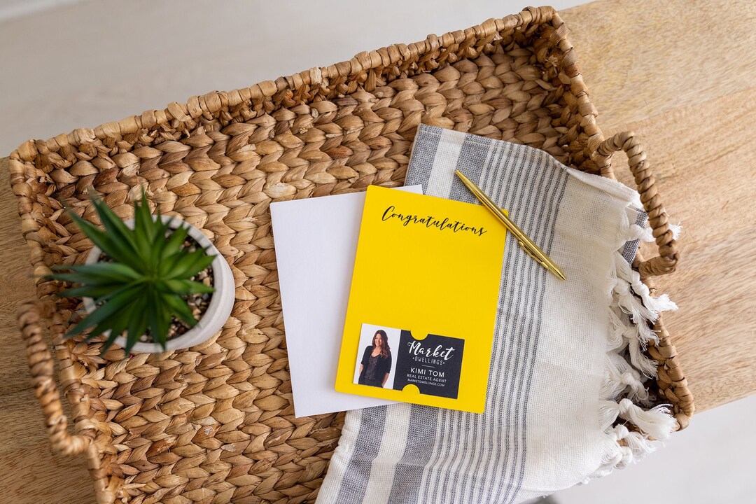 SET of Congratulations Stationary Notecards W Envelopes Business Card ...