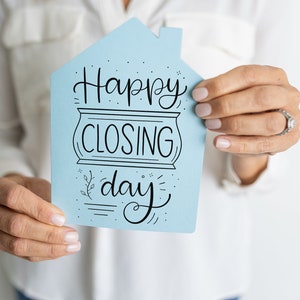SET of Happy Closing Day Greeting Cards W/ Envelopes Real - Etsy