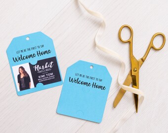 Welcome Home Gift Tag Real Estate Agent Mortgage Gifts - Etsy