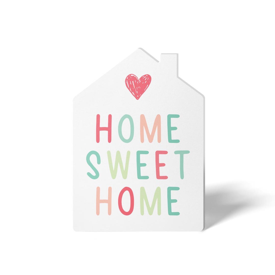 SET of Home Sweet Home Greeting Cards W/envelopes | Home Closing Gift ...