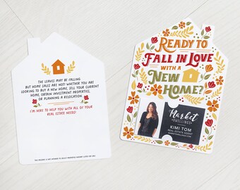 Set of Hello Fall Real Estate Mailers Envelopes Included - Etsy