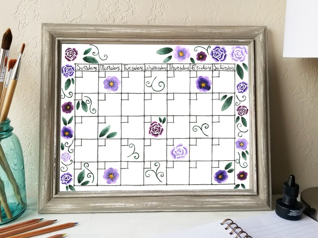 Universal Calendar- Universal Planner- Calendar Template- Planner ...