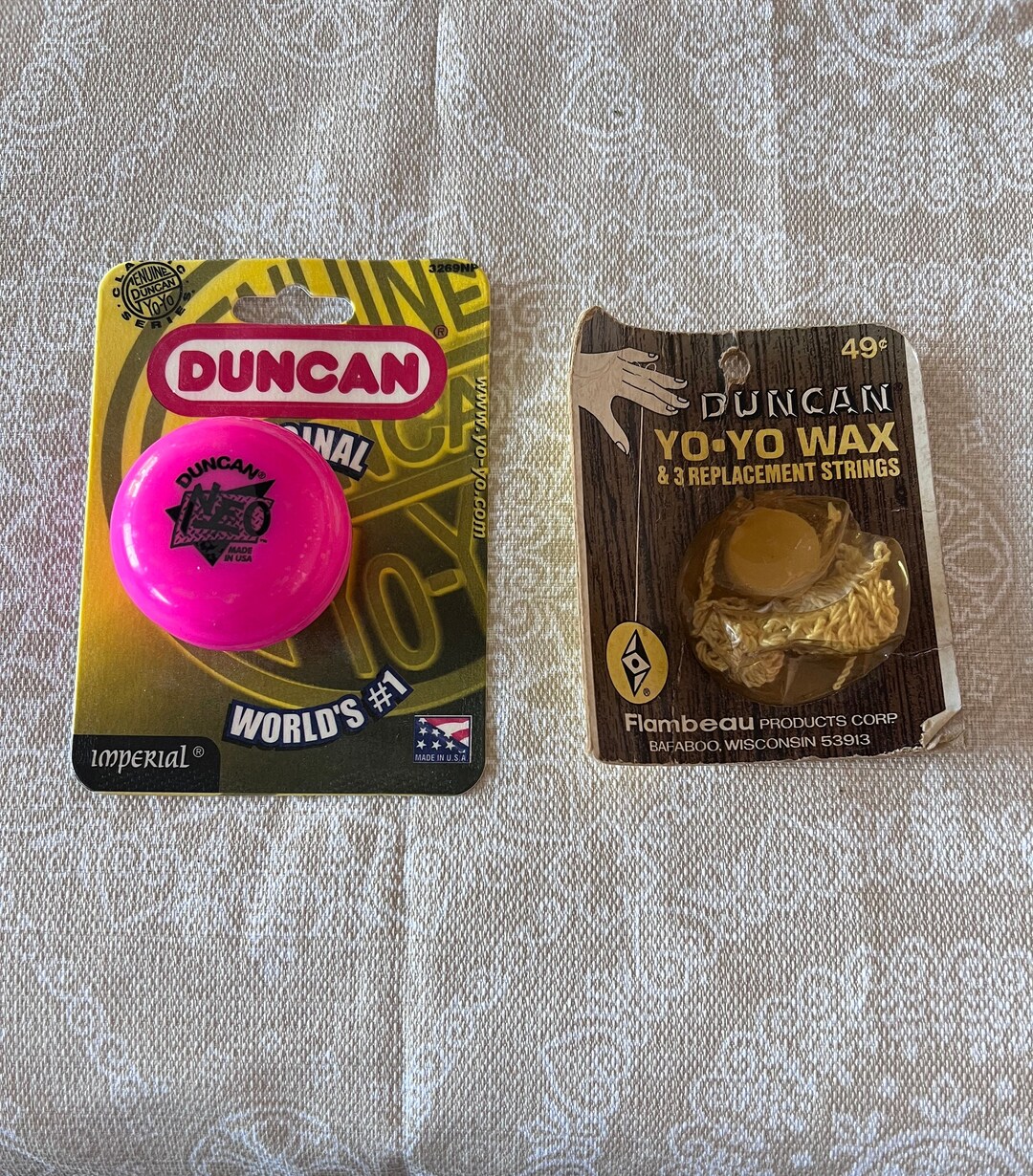 Duncan the Original Neo Yo-yo, Hot Pink and Duncan Yo-yo Wax With 3 ...