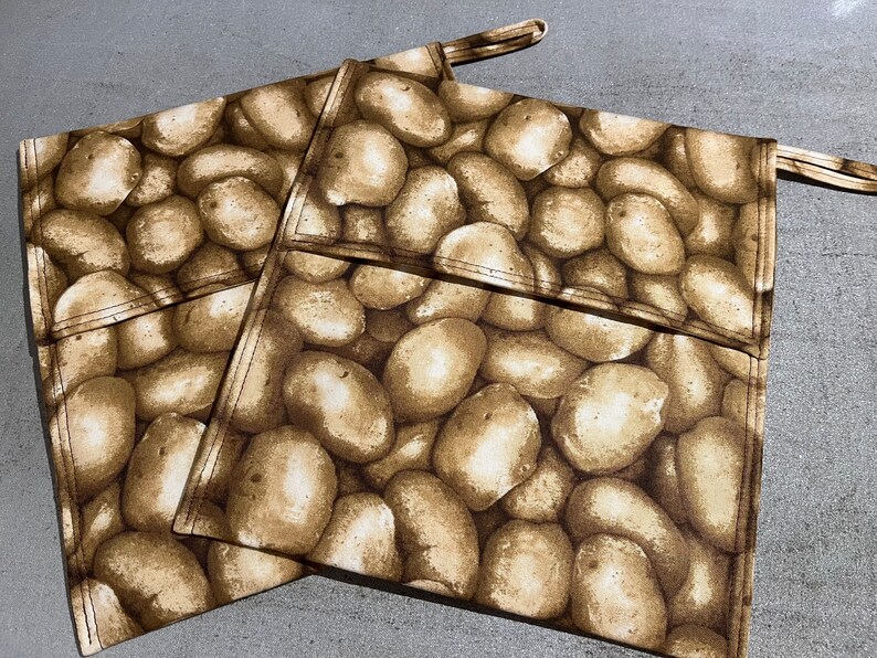 Microwave Potato/vegetable Cooking Bag - Etsy