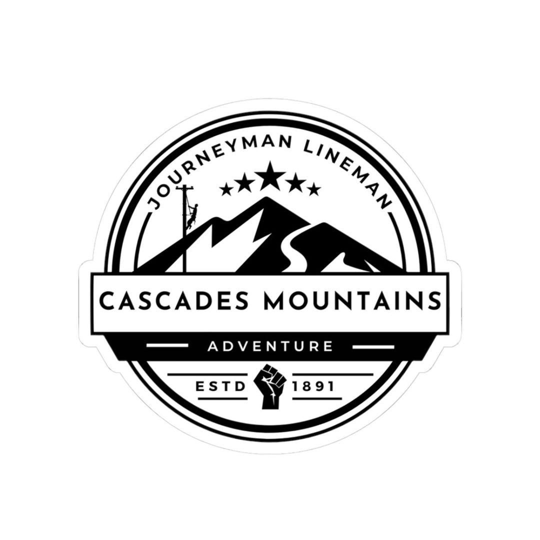 Cascades Lineman Sticker, Blue Collar, Union Pride Groundman ...