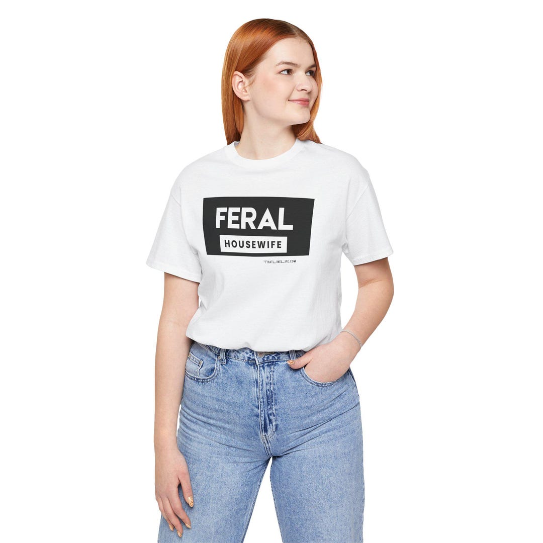 Feral Housewife Tee, Linewife Shirt, Proud Union Wife - Etsy