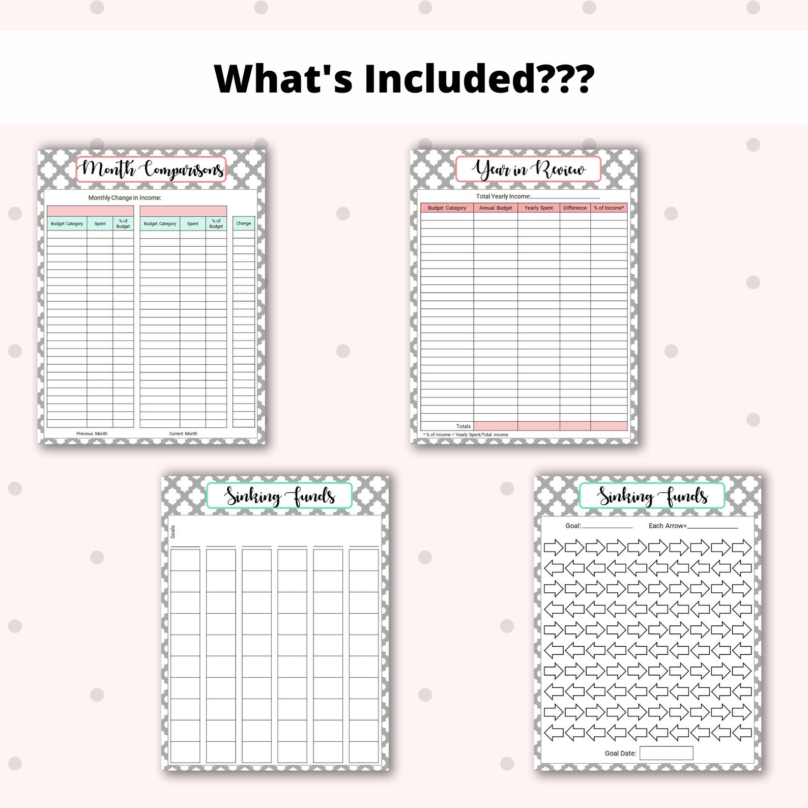Budget Binder - Budget Template - Personal Finance Printable - PDF ...