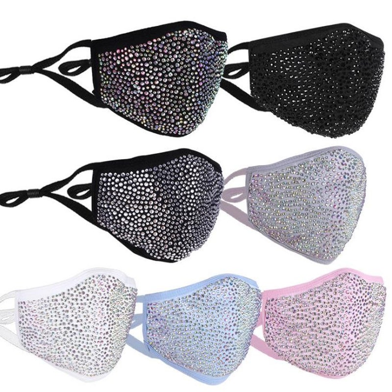 Rhinestone Mask - Etsy
