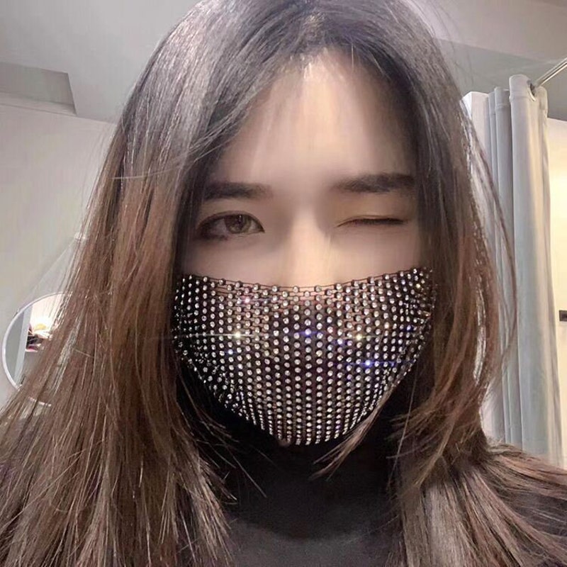 Bling Face Mask - Etsy