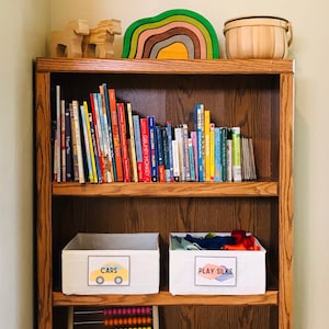 Large Printable Toy Labels for Organizing Playroom - Instant Download ...