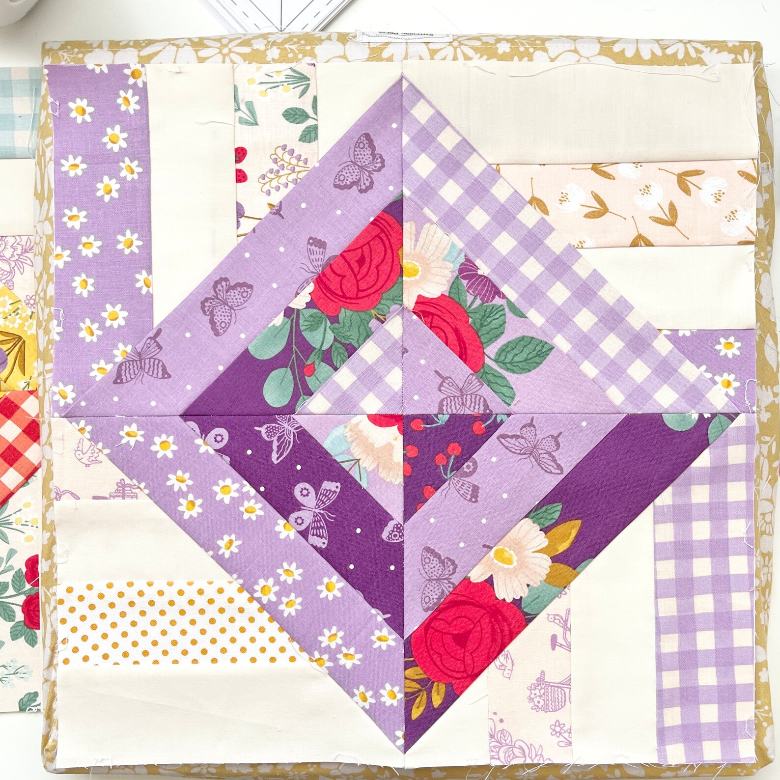 Pyramid Stack Quilt Pattern Foundation Paper Piecing FPP Baby - Etsy