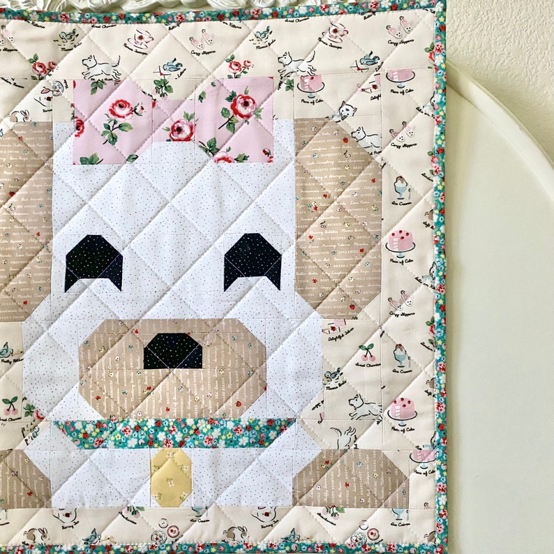 My Favorite Ruff Mini Quilts Pattern Two Block Designs - Etsy