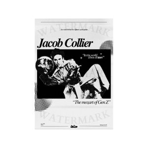 Jacob Collier - Poster Set - Etsy