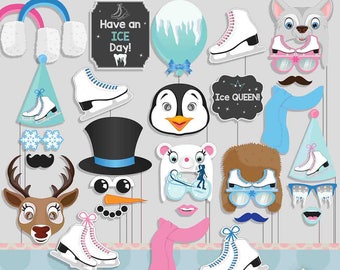 Winter photo props | Etsy