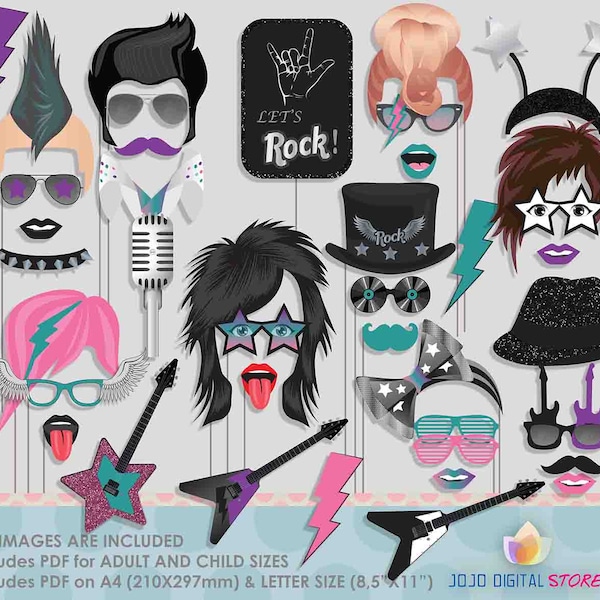 Rockstar Party - Etsy