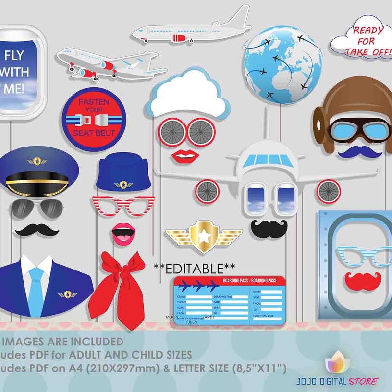 Airplane Photo Prop - Etsy