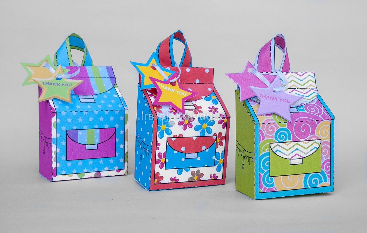 School Backpack Favor Gift Box Set Favor Box Printable for - Etsy