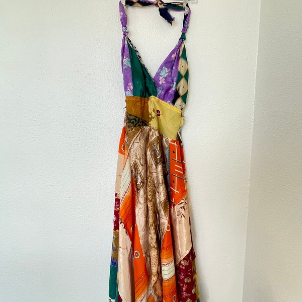 Patchwork Dress - Etsy