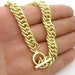 Handmade Custom, 1pcs 14K Gold Plated Curb Foxtail Chain Wheat Chain ...