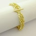 Handmade Custom, 1pcs 14K Gold Plated Curb Foxtail Chain Wheat Chain ...