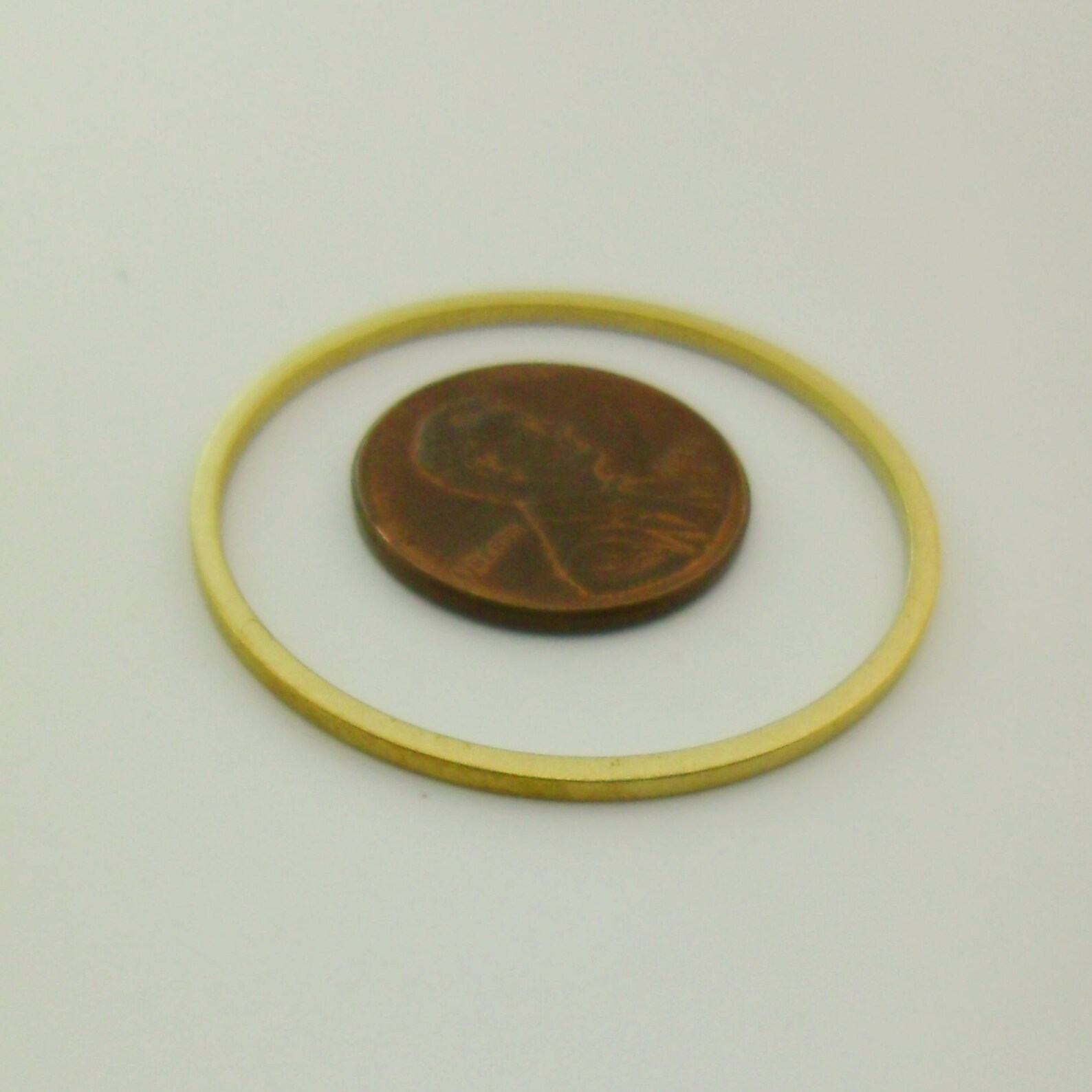 25pcs 35mm High Quality Raw Brass Round Circle Frames | Etsy