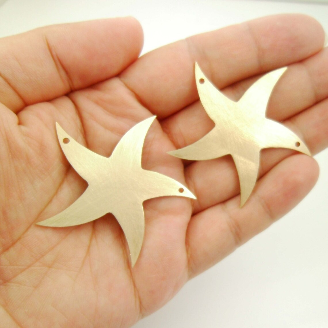 Unique & Handmade 2pcs Large Waving Dancing Star Connectors | Etsy