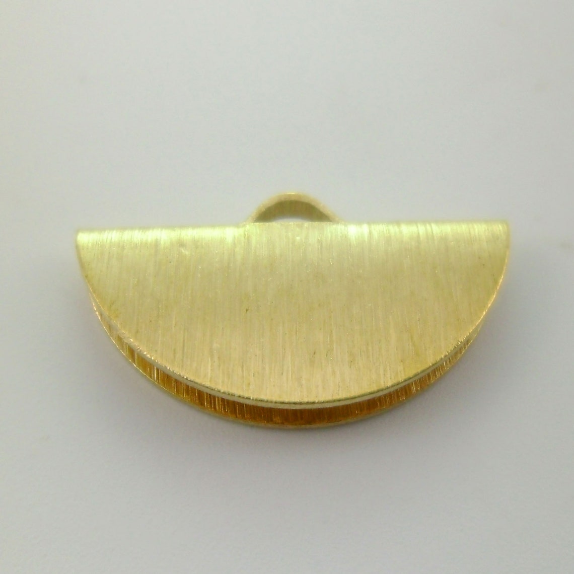 20pcs Ecofriendly Fold Fan Half Round Semi-circle Brushed Gold Brass ...