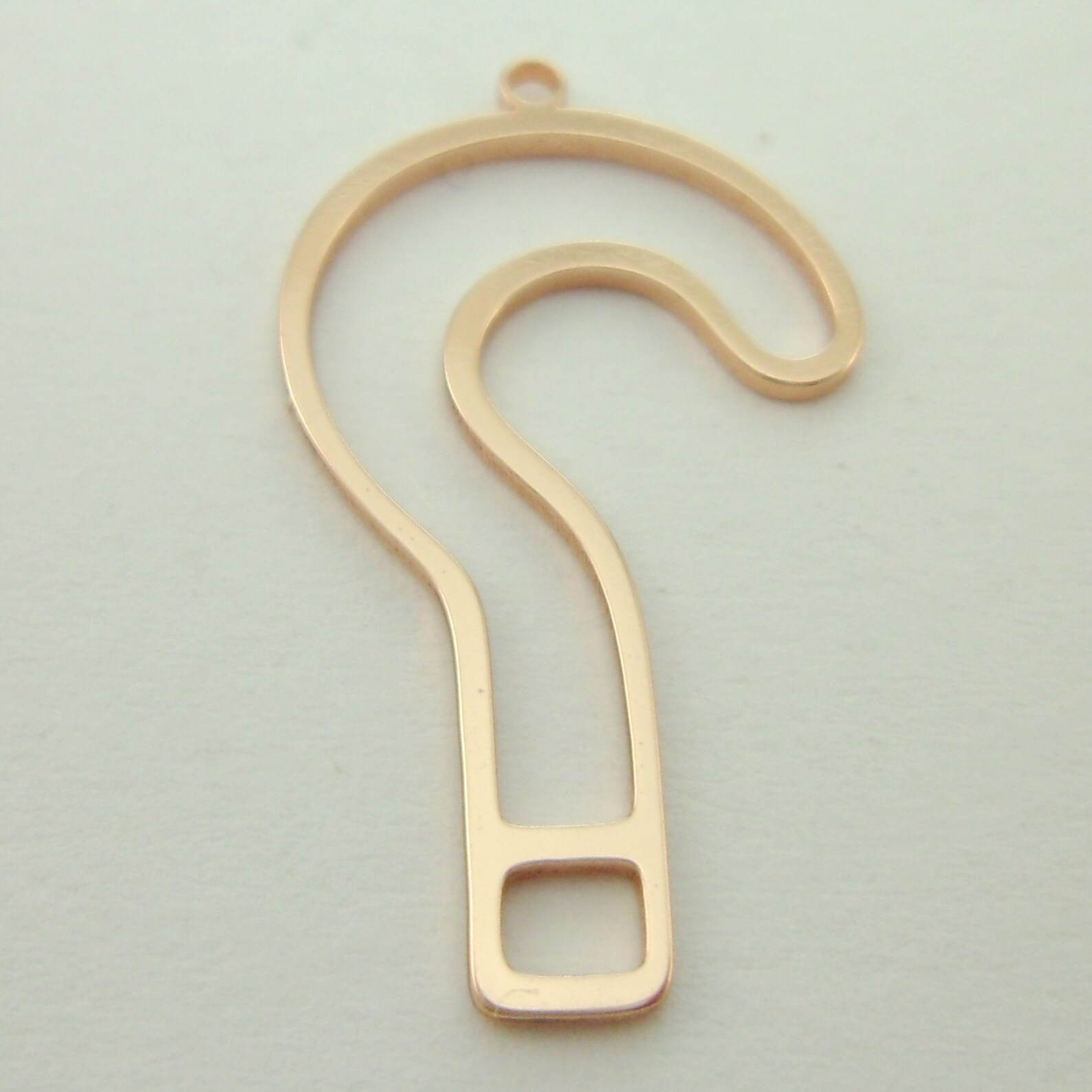 5pcs Gold Silver Rose Gold Question Mark Hollow Handcrafted - Etsy