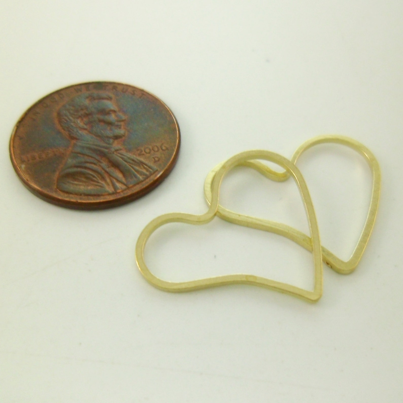 Geometry Minimal Medium Classic Heart Frame Links Connectors - Etsy