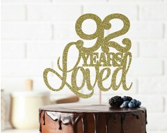 Happy 80th Birthday Cake Topper Birthday Cake Topper Custom - Etsy Canada