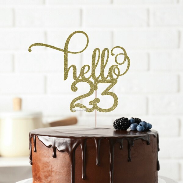 23 Cake - Etsy