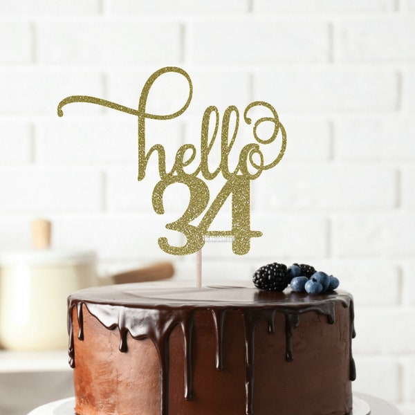 34th Birthday - Etsy