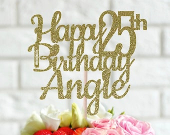 Twenty Five Cake Topper - Etsy