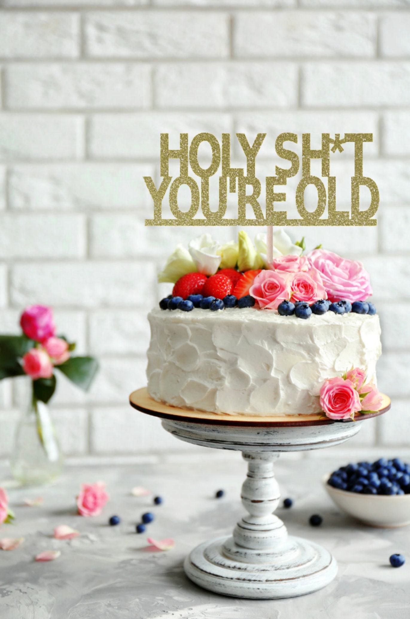 Funny Birthday Cake Toppers