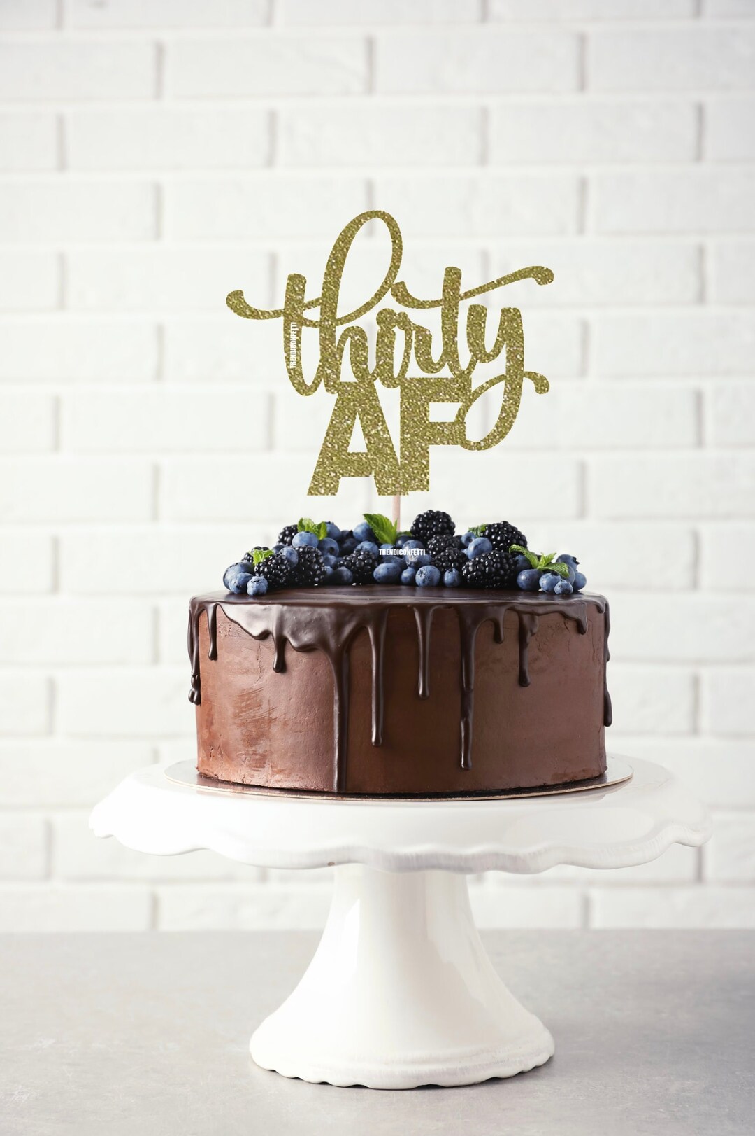 Thirty AF SVG, Birthday Svg Files, Cake Topper Svg, Cricut Cut File ...