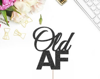 Young Af Cake Topper - Etsy