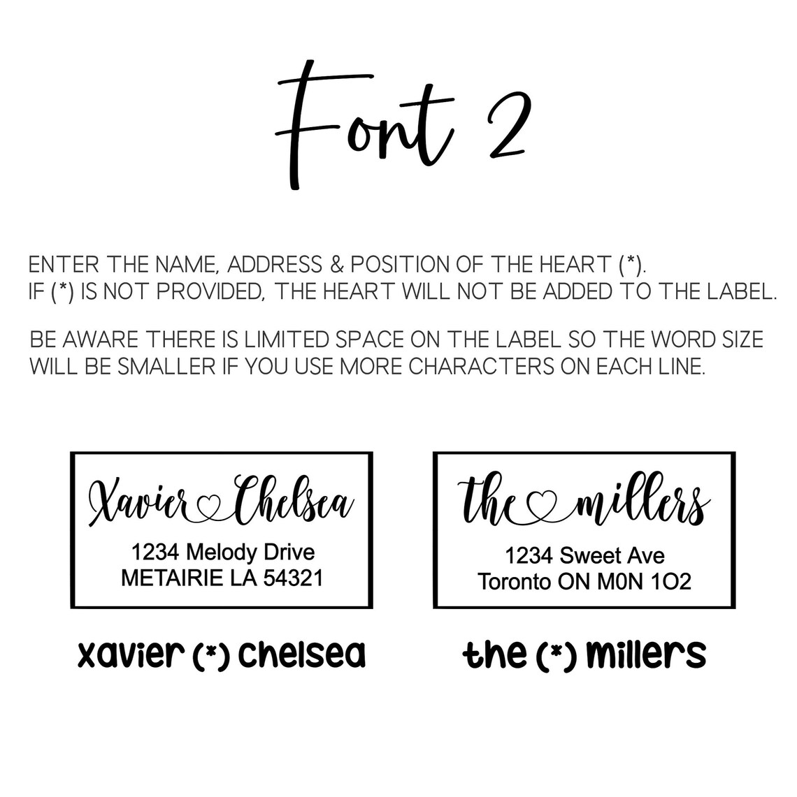 100 Address Label Stickers Personalized Name Labels Wedding - Etsy